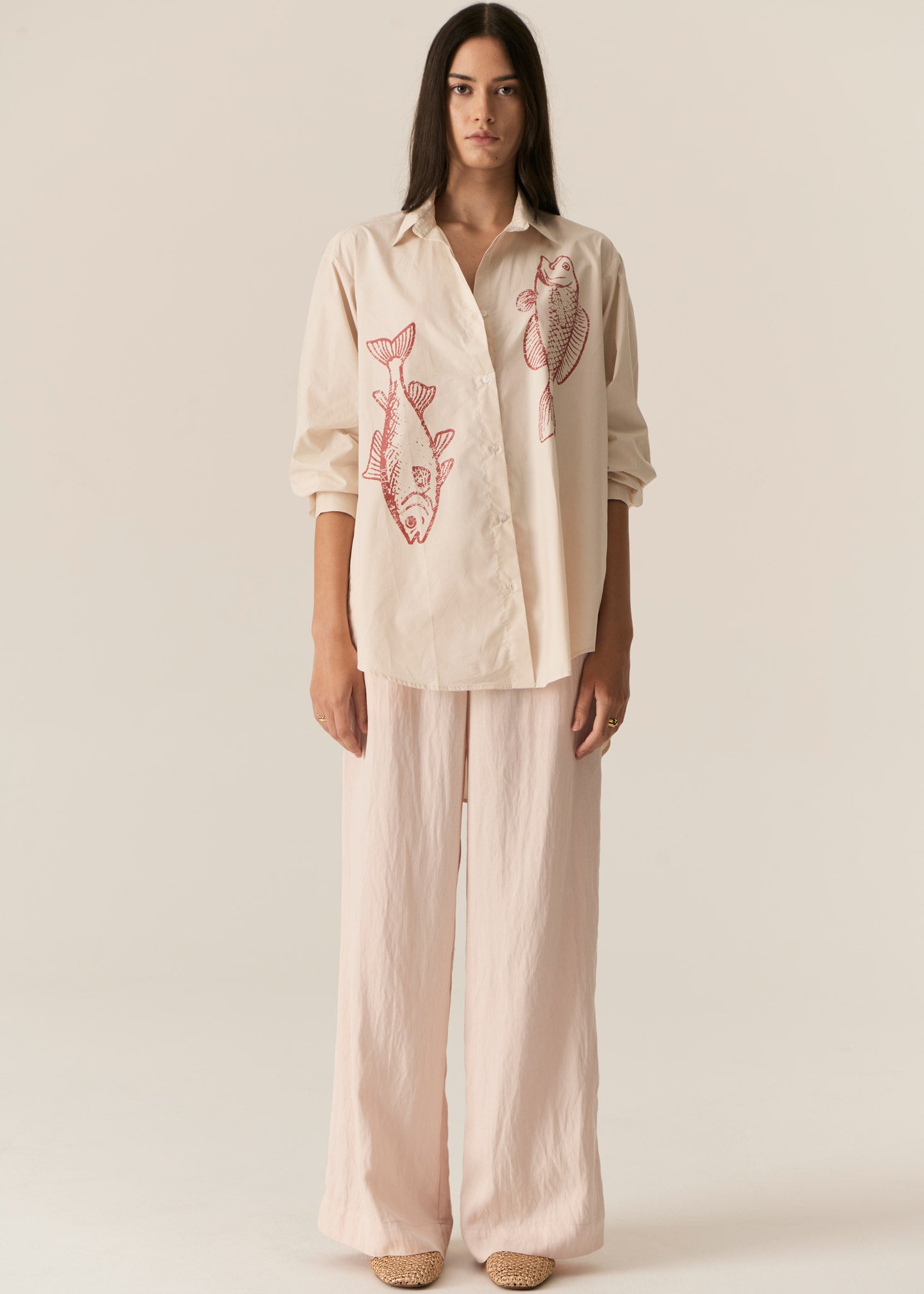 Cassis Fish Print Shirt – POL Clothing Australia