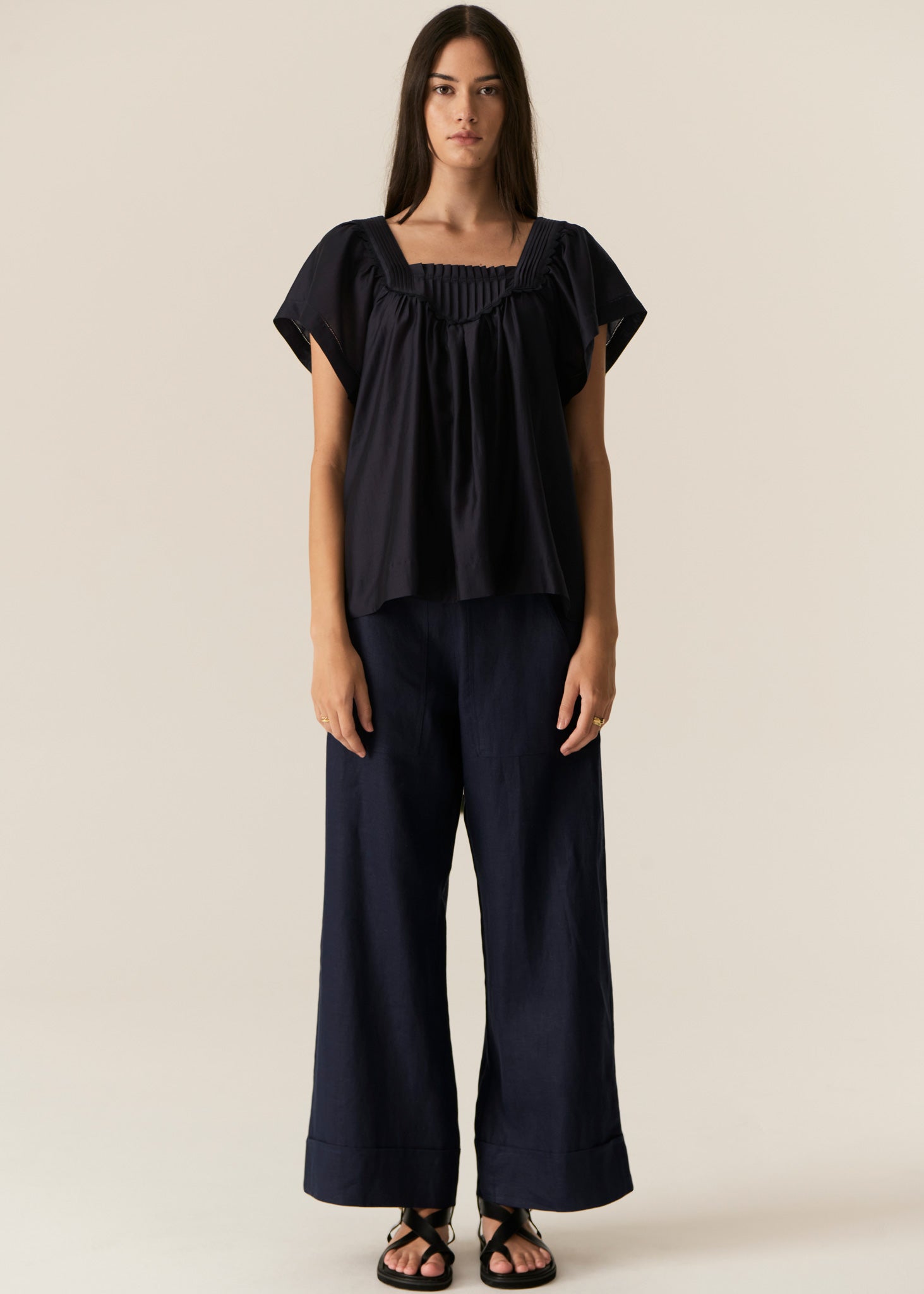 Saga Button Pant – POL Clothing Australia