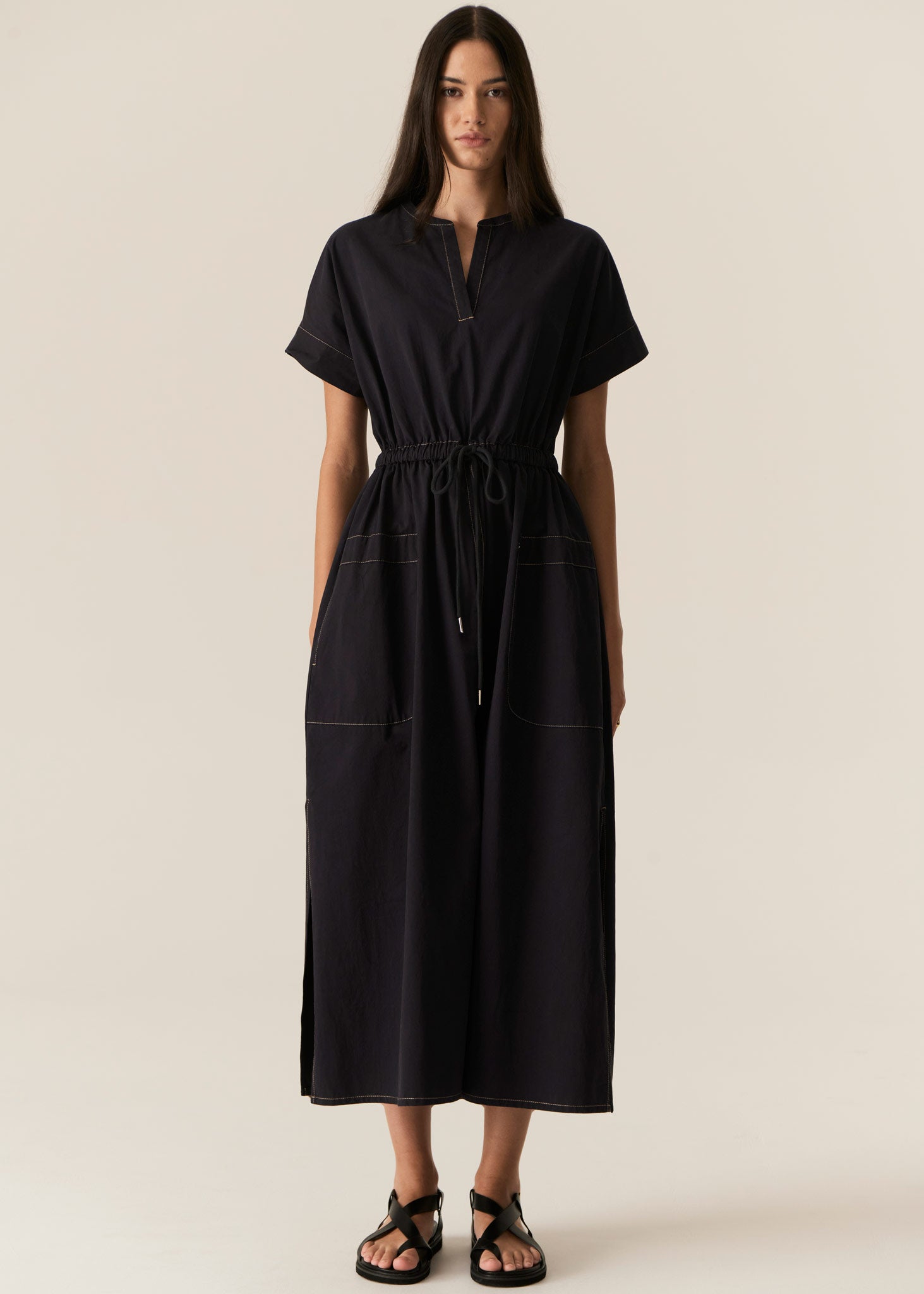 Avrid Drawcord Dress – POL Clothing Australia