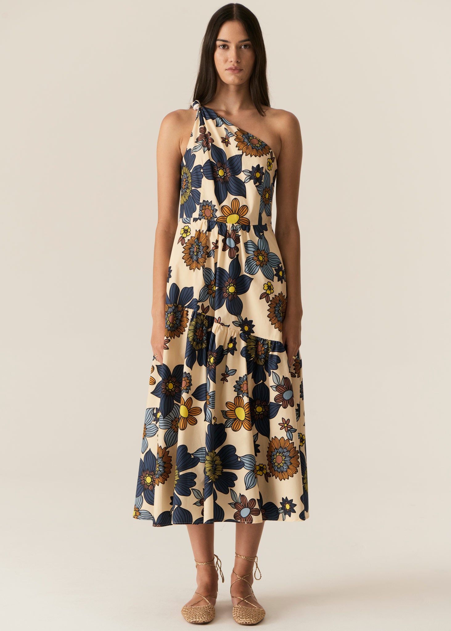 Thora One Shoulder Dress – POL Clothing Australia